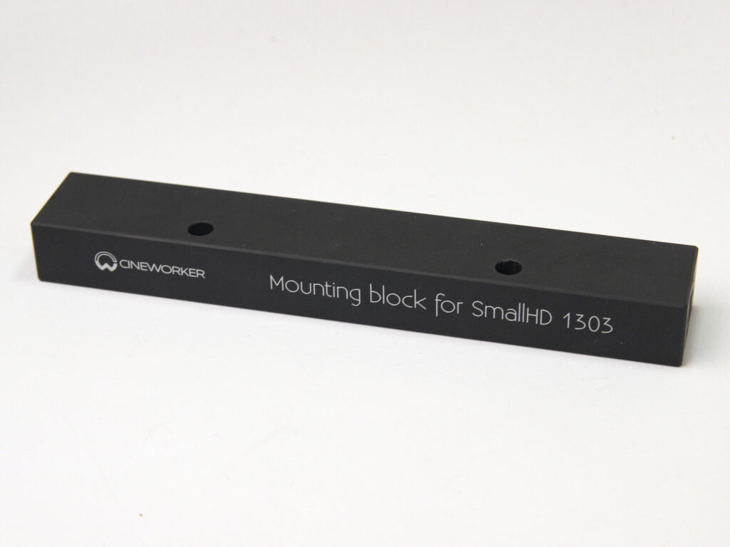 SmallHD 1303 monitor mounting block - Cineworker