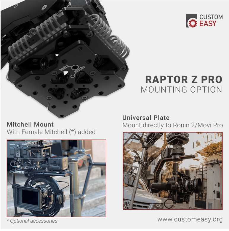 Raptor Z Pro shock absorber SPECIAL OFFER -25% - Cineworker